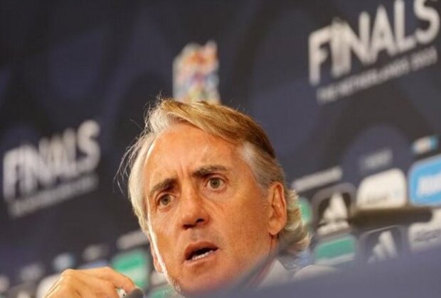 "We are lacking great forwards," says Italy's manager Roberto Mancini ...