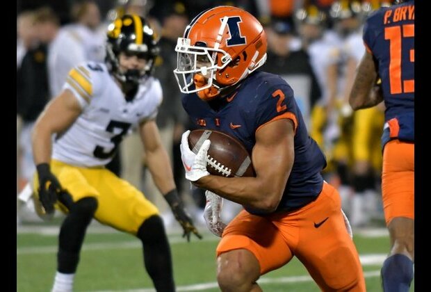 Illinois star RB Chase Brown (leg) 'trending in right direction'