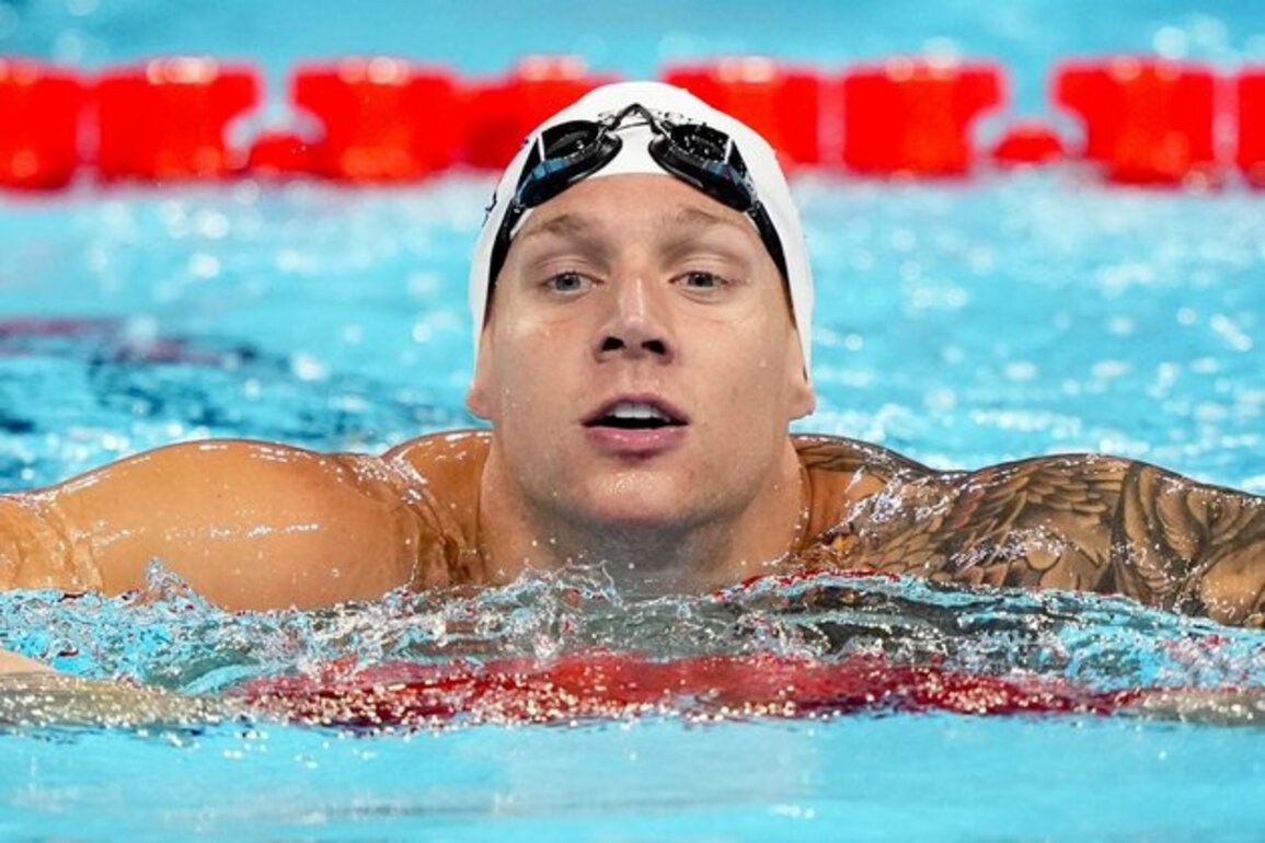 Caeleb Dressel finishes sixth in 50 free