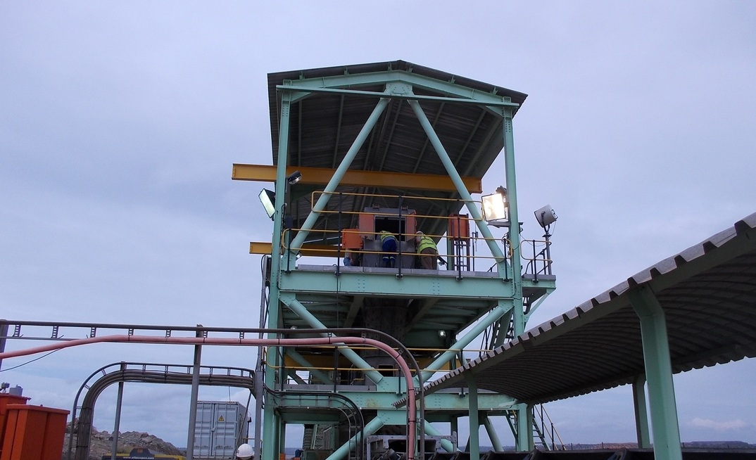 Weba supplies chutes to DRC copper mine