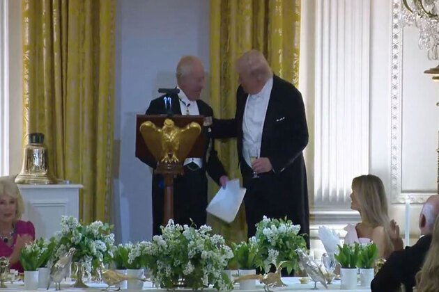 Britain's King Charles III gifts Trump WW2 submarine bell to signal US ...