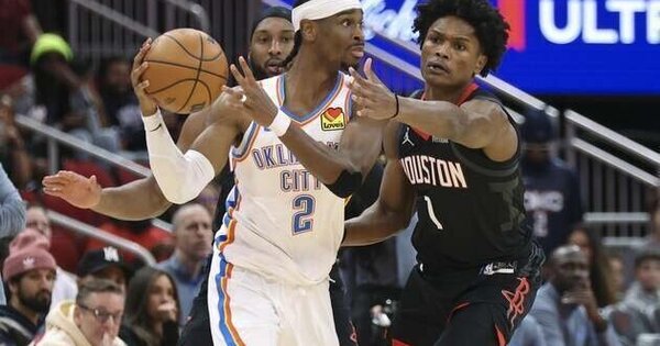 Thunder break open tight game in 4th, take down Rockets