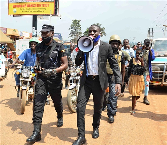Katumba promises to fight land grabbing in Wakiso - New Vision Official