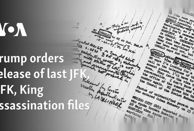 Trump orders release of last JFK, RFK, King assassination files