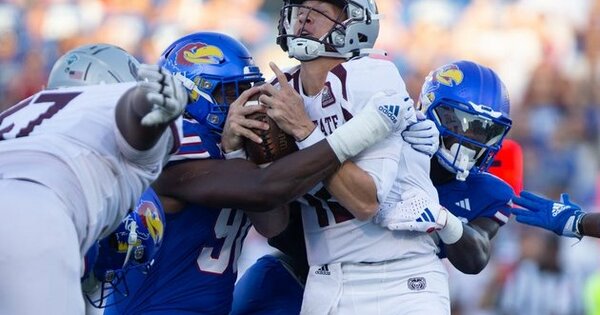 Jason Bean throws for 2 TDs as Kansas routs Missouri St.
