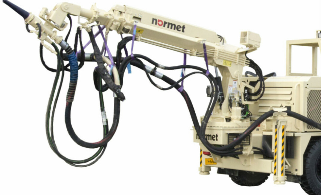 Normet reveals new concrete sprayer