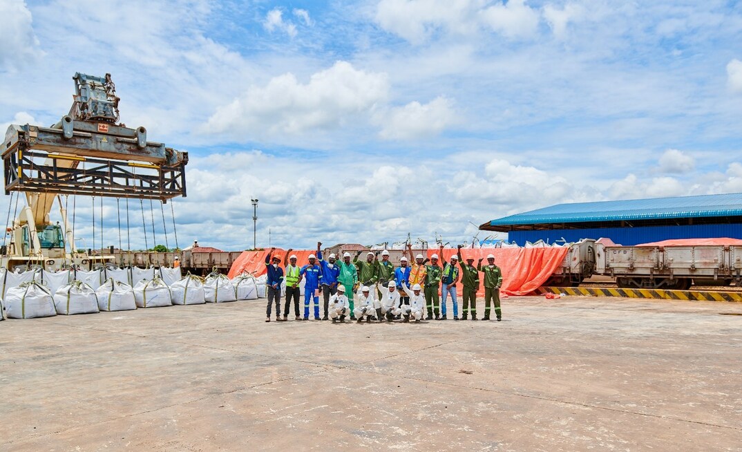 Ivanhoe makes first rail shipment through Angola