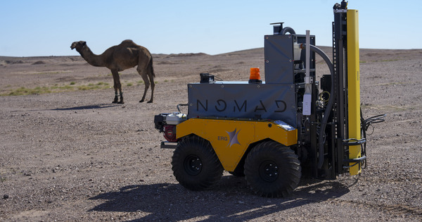 ERG introduces world's first smart exploration rover at FMF