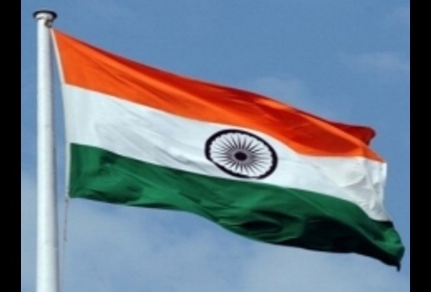 ADNOC tower lights up in colours of Indian Flag