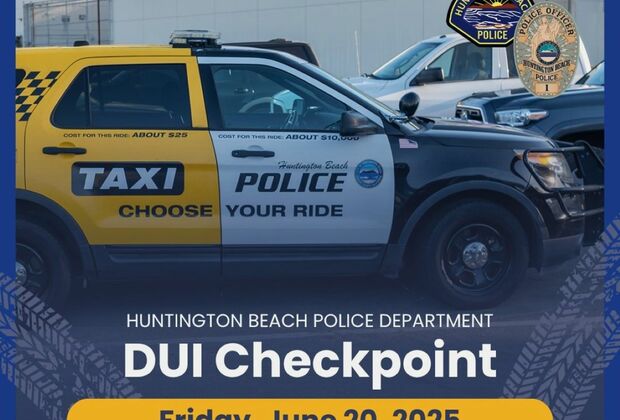 The Huntington Beach Police will conduct a CDL and DUI Checkpoint on ...