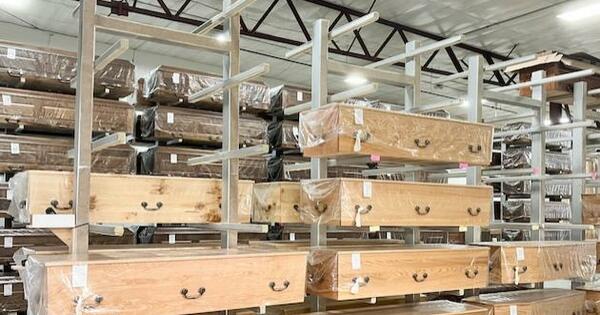 Trappist monks mark 25 years of casket making