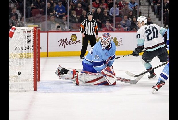 Martin Jones blanks Canadiens, Kraken win 5th straight