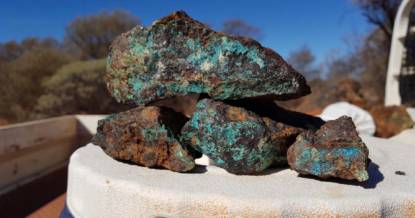 Cyprium leaps on surface grades