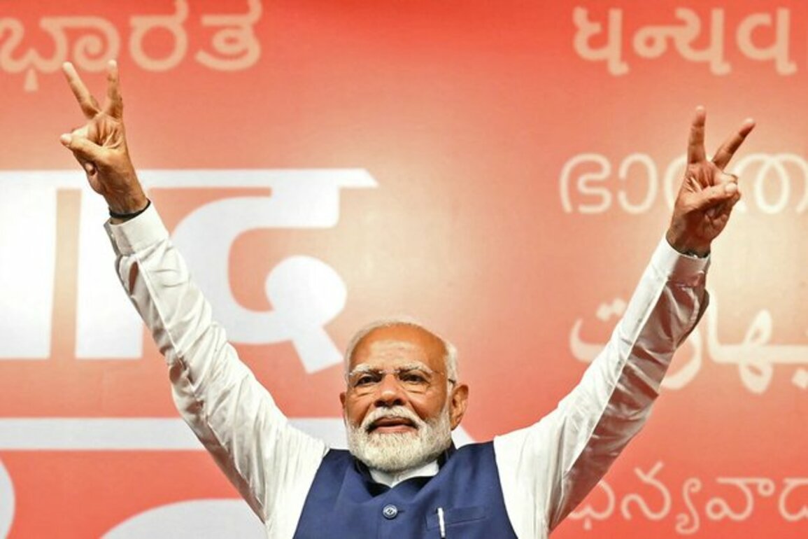 Congratulations pour in for Modi following India's election results