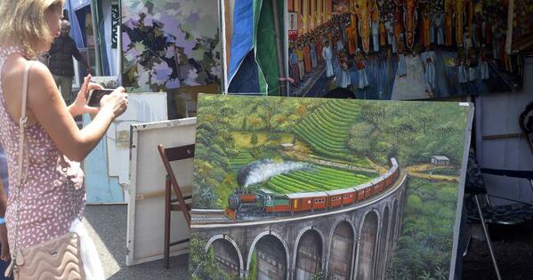 Asia Album: Art fair Kala Pola 2025 in Sri Lanka