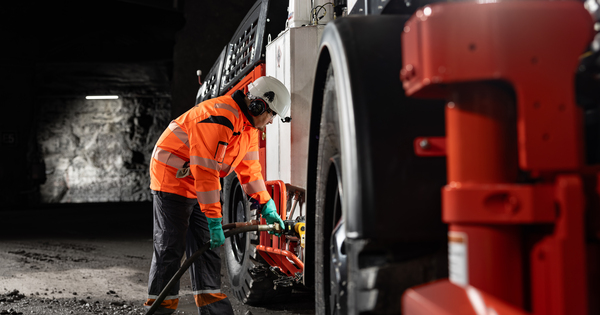 Sandvik's new pumpable resin system