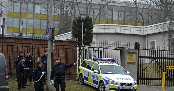 Ukrainian rams car into Russian embassy in NATO country Moscow