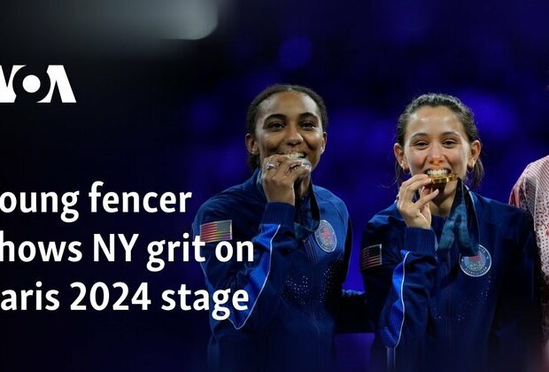Young fencer shows NY grit on Paris 2024 stage
