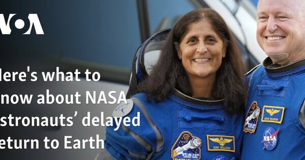 Here's what to know about NASA astronauts delayed return to Earth