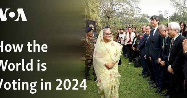 How the world is voting in 2024