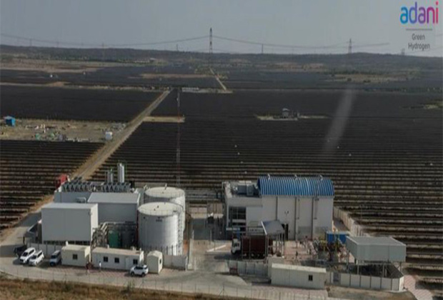 Adani commissions India's first off-grid green hydrogen pilot plant of 5 MW capacity
