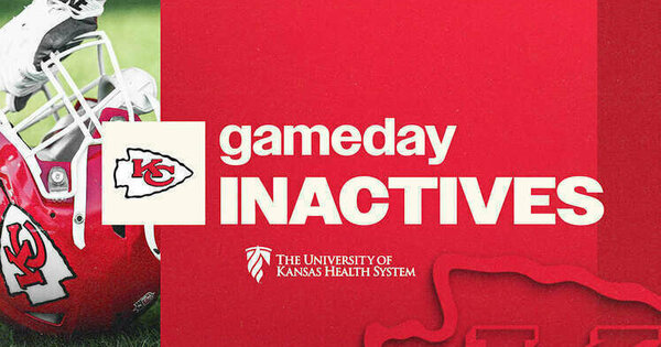 Week 3 Inactive Players | Chiefs vs. Giants