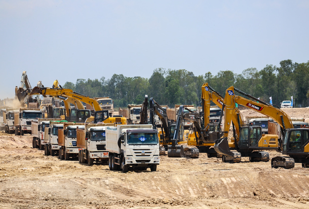 CAMBODIA-TAKEO-CHINESE INVESTED-FUNAN TECHO CANAL-SECTION II-GROUNDBREAKING
