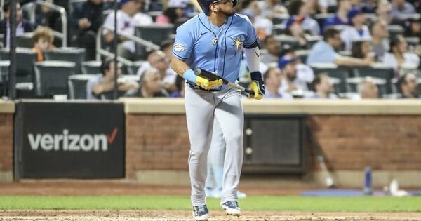 Isaac Paredes, Rays batter Justin Verlander