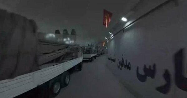 Iran unveils new underground missile city
