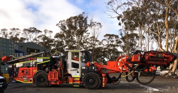 New Sandvik cable bolter debuts at Australian mine