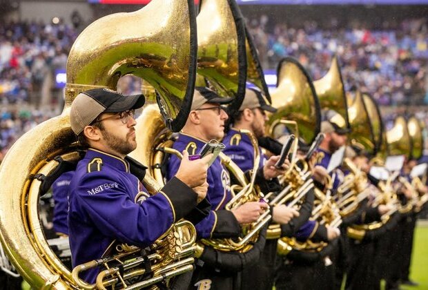 Baltimore's Marching Ravens to Donate Musical Instruments