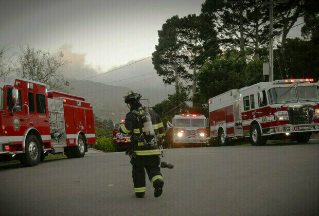 California fireworks warehouse explodes live on air