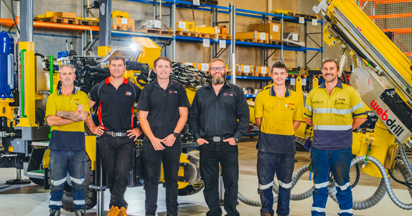 Rig 25 – Webdrill unveils its first fully in‑house built underground ...