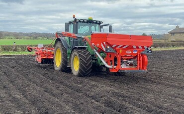 Kuhn front tank combi offers drilling flexibility for Merseyside ...