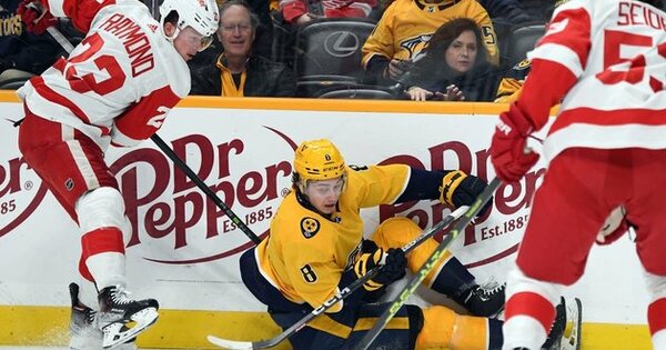 Despite power-pay struggles, Preds edge Red Wings