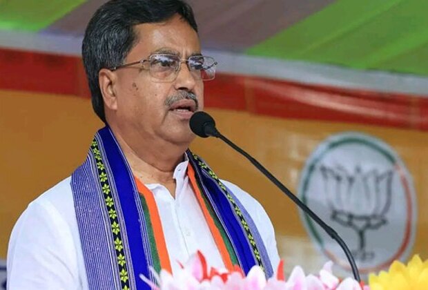 Tripura CM attends public gathering, campaigns for BJP's East Tripura candidate Kriti Debbarman