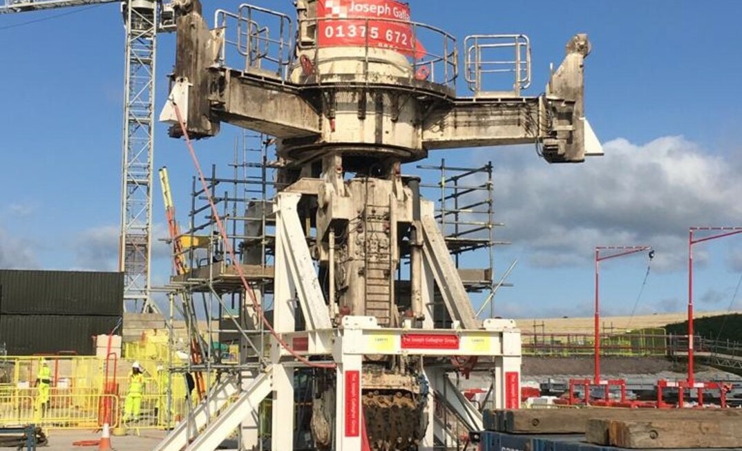 Sirius sets world record with vertical shaft sinking machine