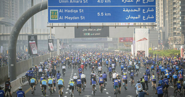 Dubai Ride 2024 breaks records as thousands pedal towards fitter future