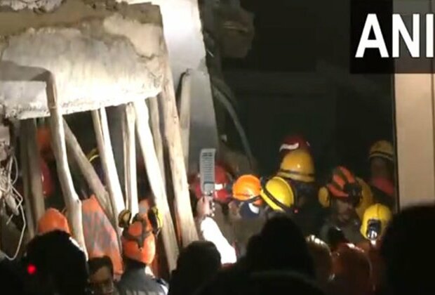 Ten people rescued so far after building collapse in Delhi's Burari
