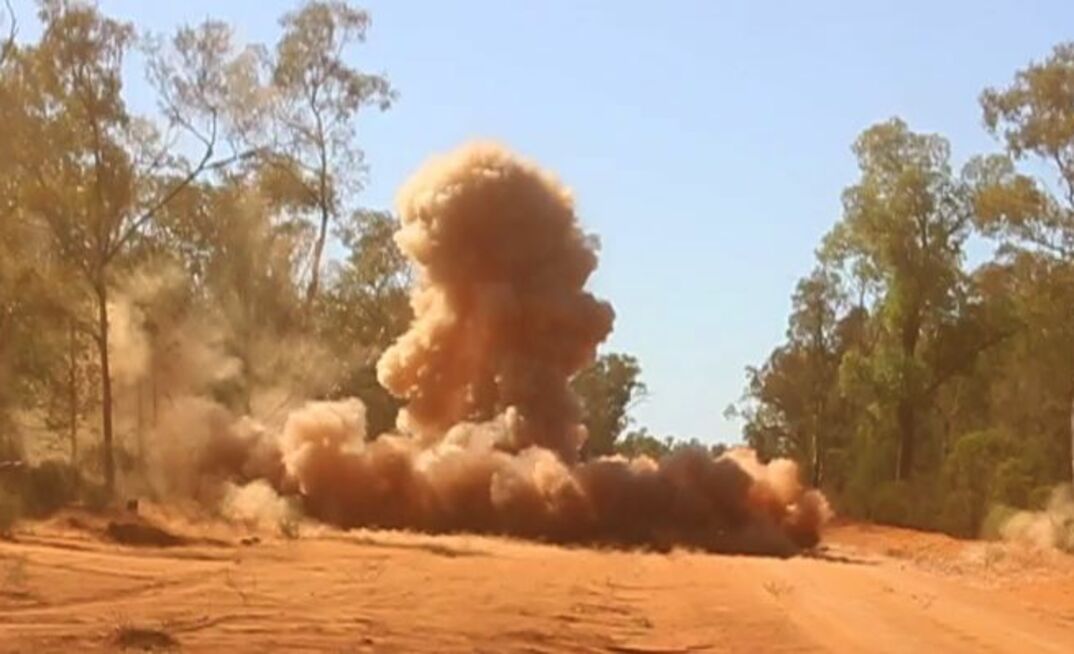 Bleach bomb blast-off