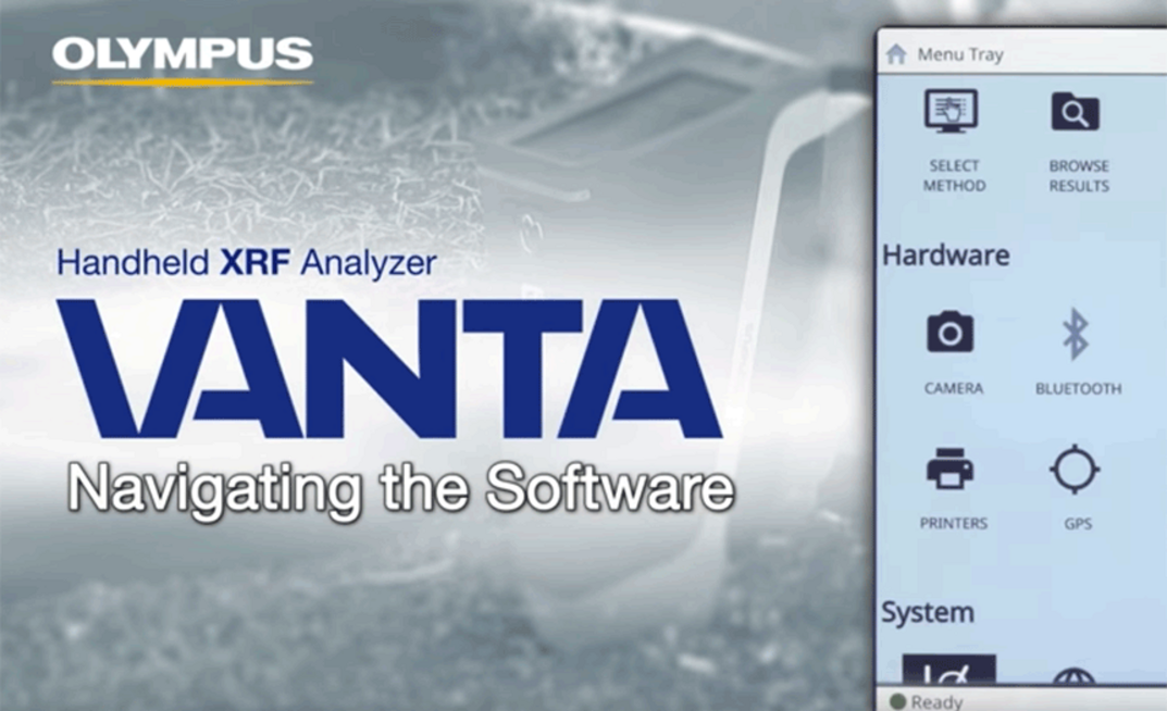 Video: Vanta Handheld XRF Analyzer | Navigating the Software