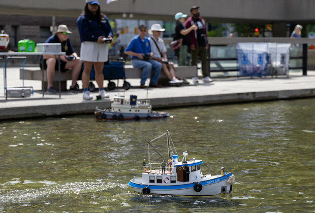 CANADA-TORONTO-MODEL BOATING RACE