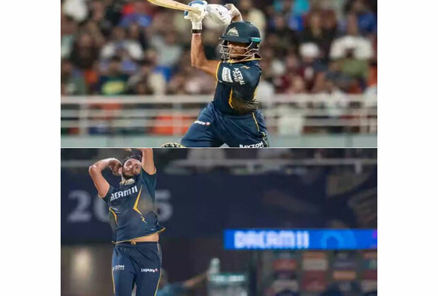 IPL 2025: GT's Sai Sudharsan, Prasidh Krishna clinch Orange and Purple Caps
