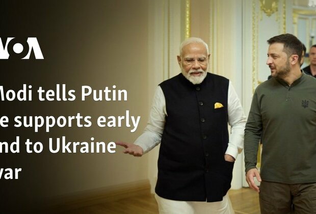 Modi tells Putin he supports early end to Ukraine war