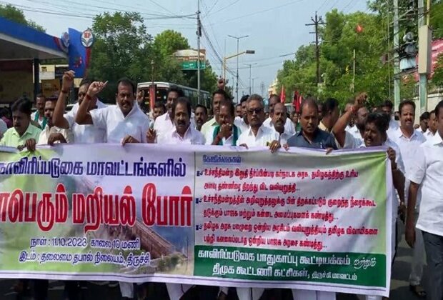 Cauvery Delta Protection Movement holds protest in Tamil Nadu over ...