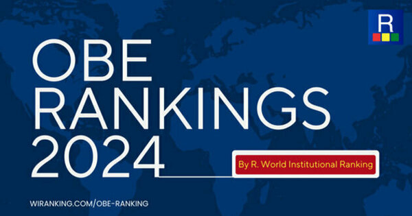 OBE Rankings 2024 by R. World Institutional Ranking: 4th Edition ...