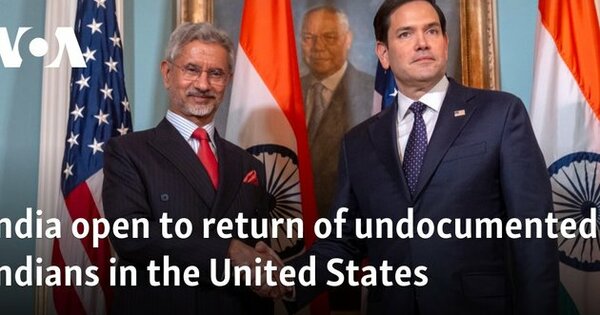 India open to return of undocumented Indians in the United States