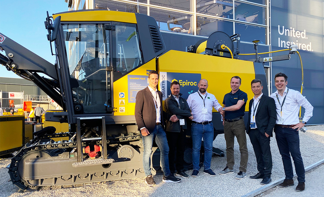 Epiroc signs letter of intent for supply of 15 battery-electric surface ...