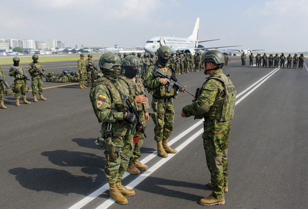 ECUADOR-GUAYAQUIL-MILITARY DEPLOYMENT