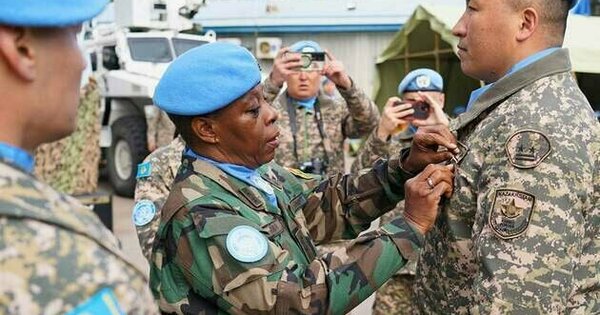 Who are the women leading peacekeeping